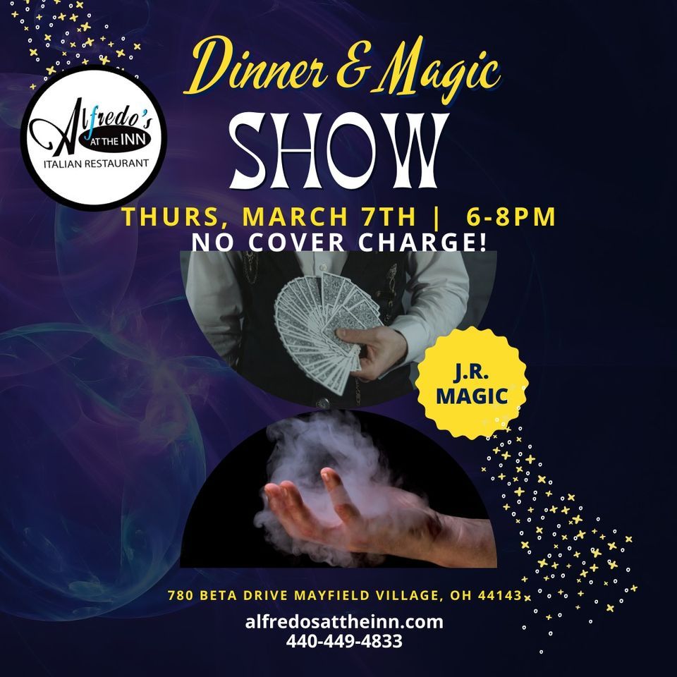 Dinner & Magic Show with JR Magic , 780 Beta Dr (inside the Holiday Inn ...