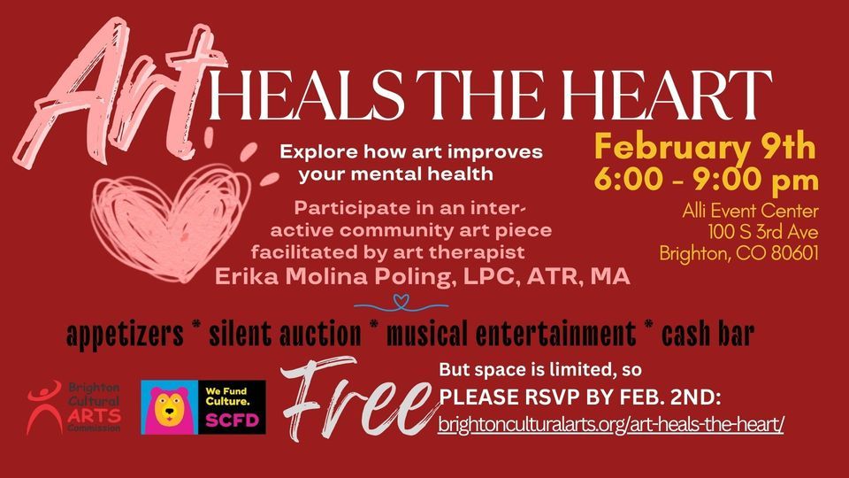 Art Heals the Heart, The Alli Event Center, Brighton, 9 February 2024 ...