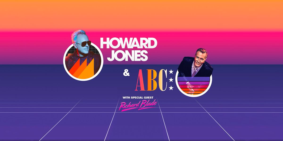 Howard Jones with ABC and Richard Blade, Music Hall at Fair Park ...