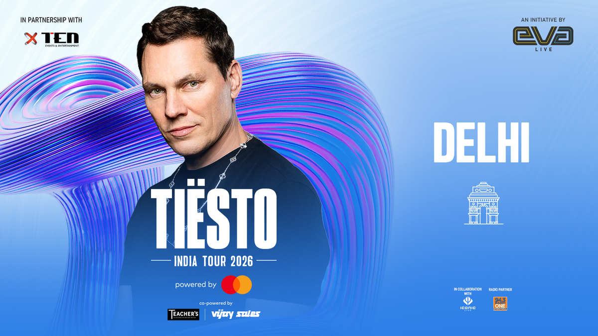 Tiësto India Tour 2026, Gate No 14, Jawaharlal Nehru Stadium, Mathura ...