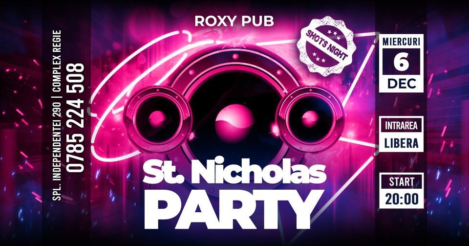 St. Nicholas Party, ROXY PUB By Meves, Câmpina, 6 December 2023 ...