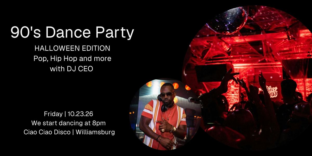 90s Dance Party Halloween Edition Ciao Ciao Disco Brooklyn 23
