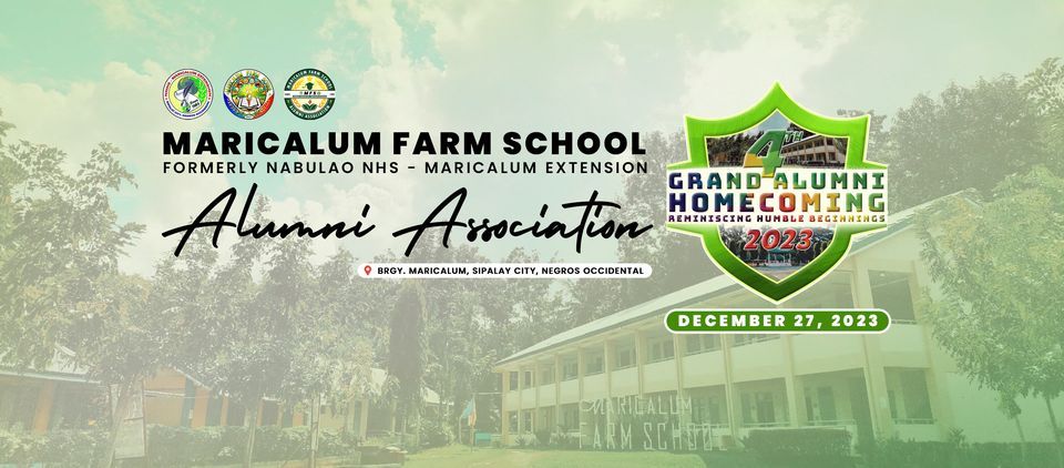 MFS 4th Grand Alumni Homecoming, Brgy. Maricalum Sipalay City, Dipolog ...