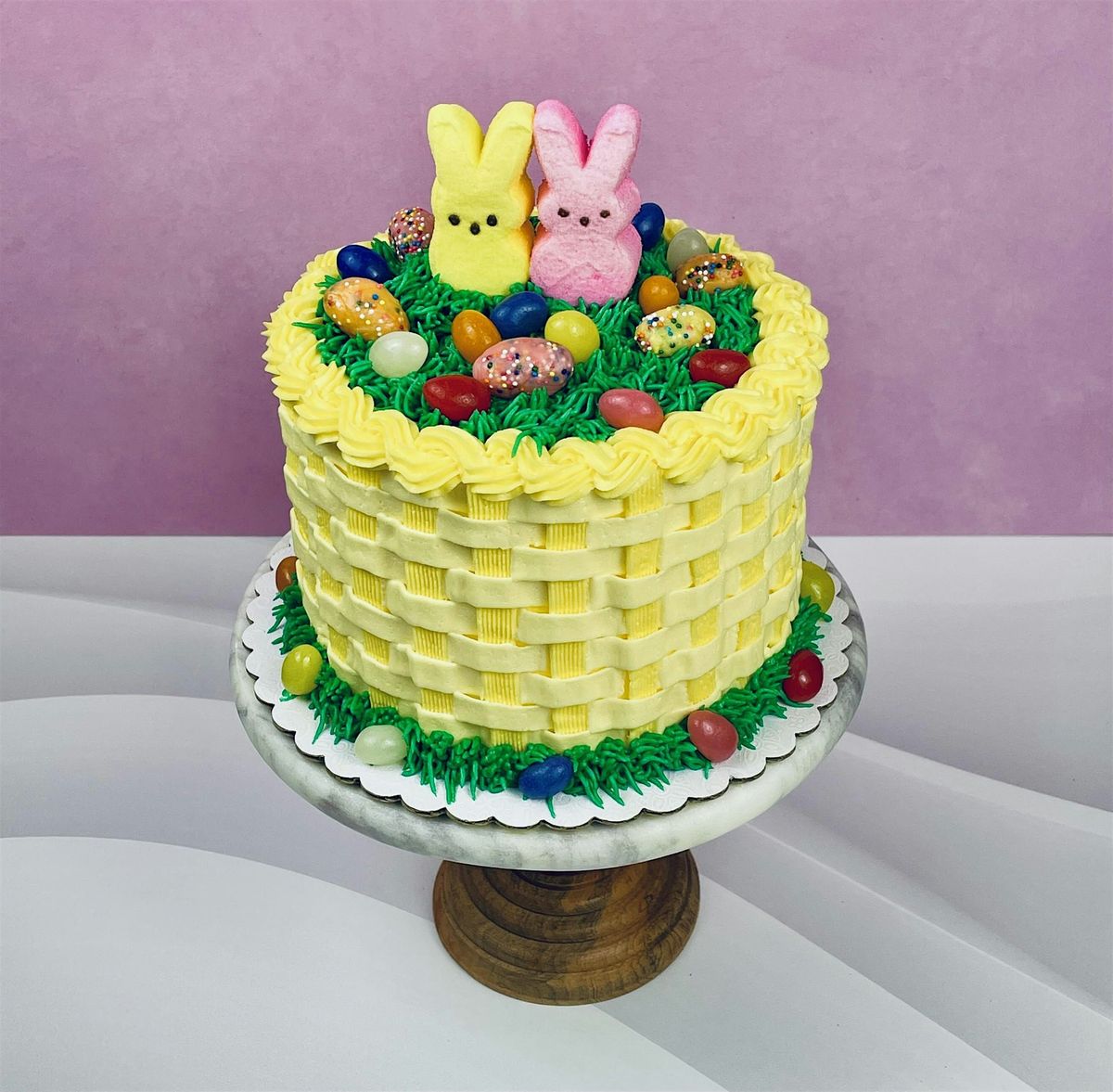 Easter Basket Buttercream Cake Decorating Class, Fran's Cake & Candy ...