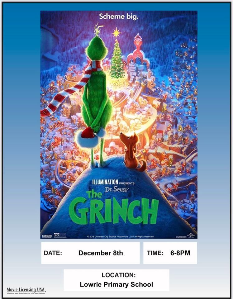 Holiday Movie Night, Lowrie Primary School (28995 SW Brown Rd ...