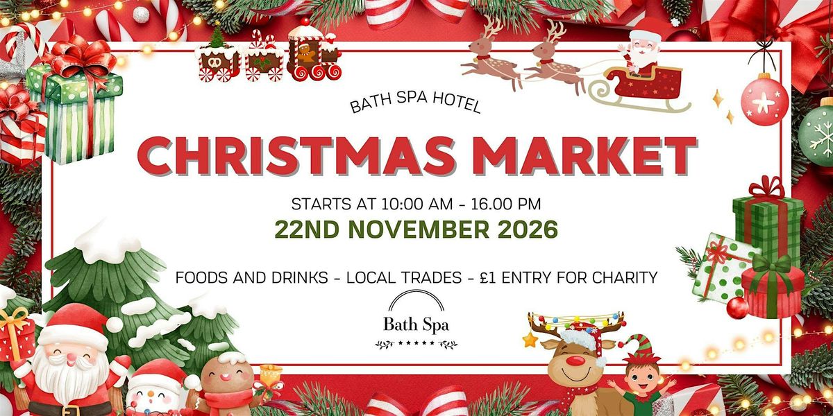 Bath Spa Hotel - Christmas Market, Bath Spa Hotel, Bathwick, 22 ...