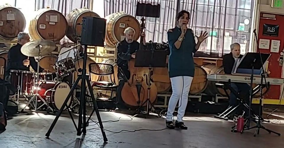 Karen Sudjian and Jim Davidson at Riggers Loft Wine Company, Riggers ...