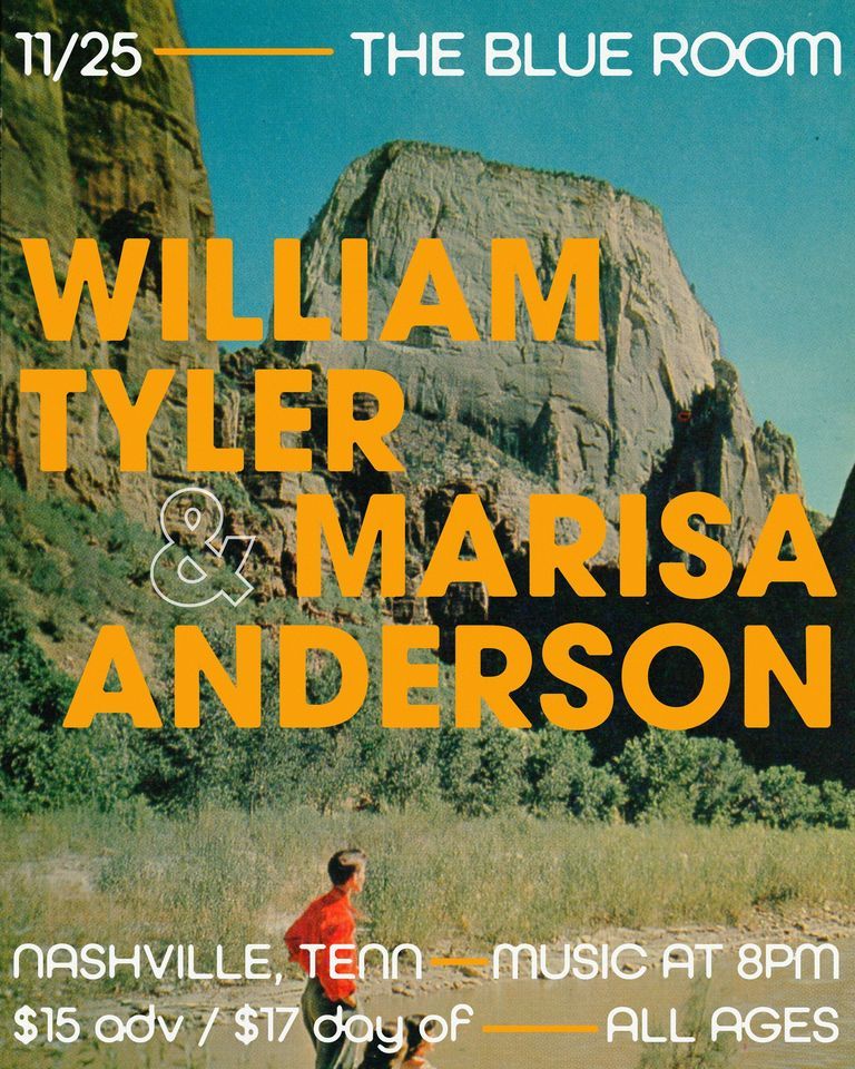 William Tyler & Marisa Anderson at The Blue Room - Nashville, Third Man ...