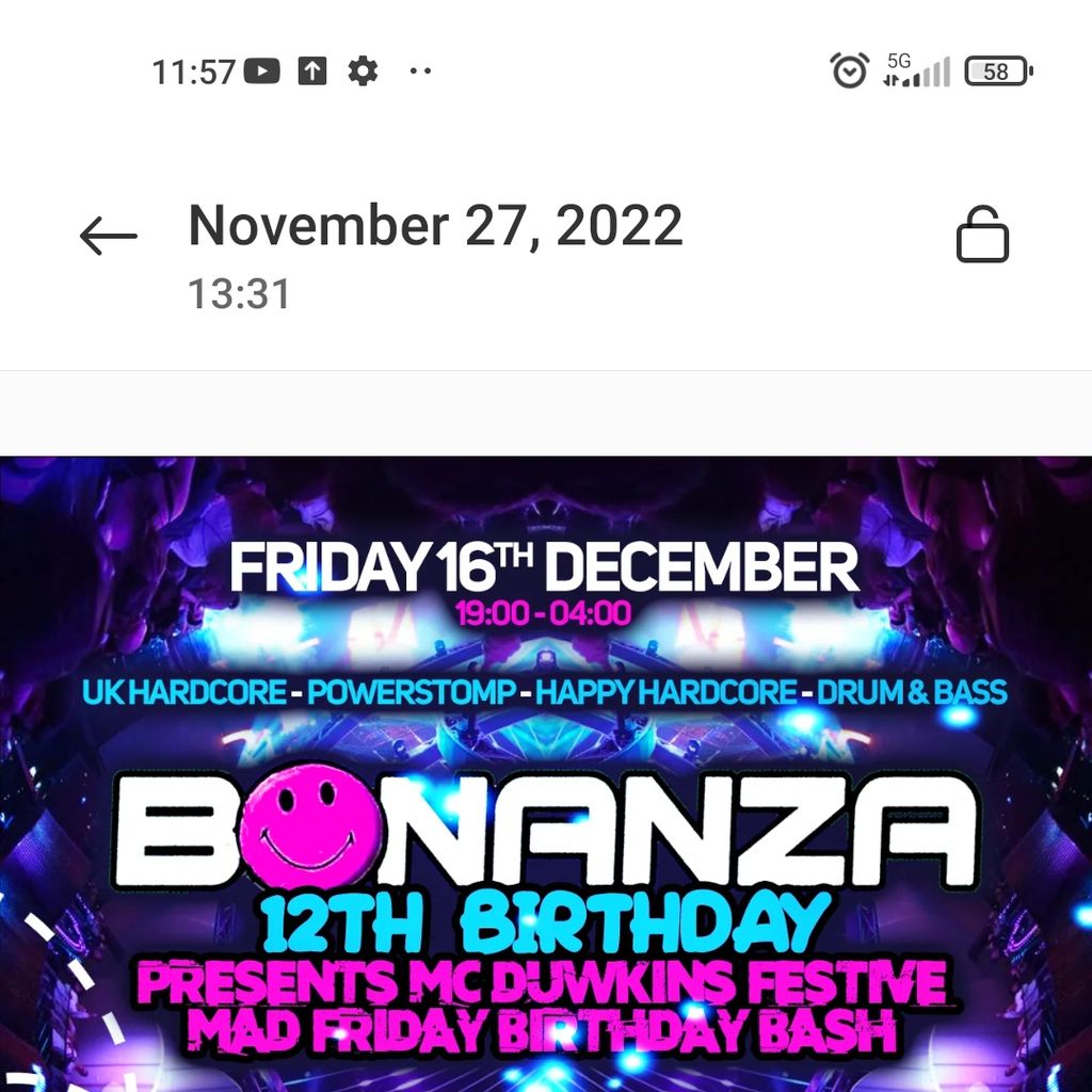 Bonanza 12 birthday presents MC Duwkins mad Friday birthday bash, The ...