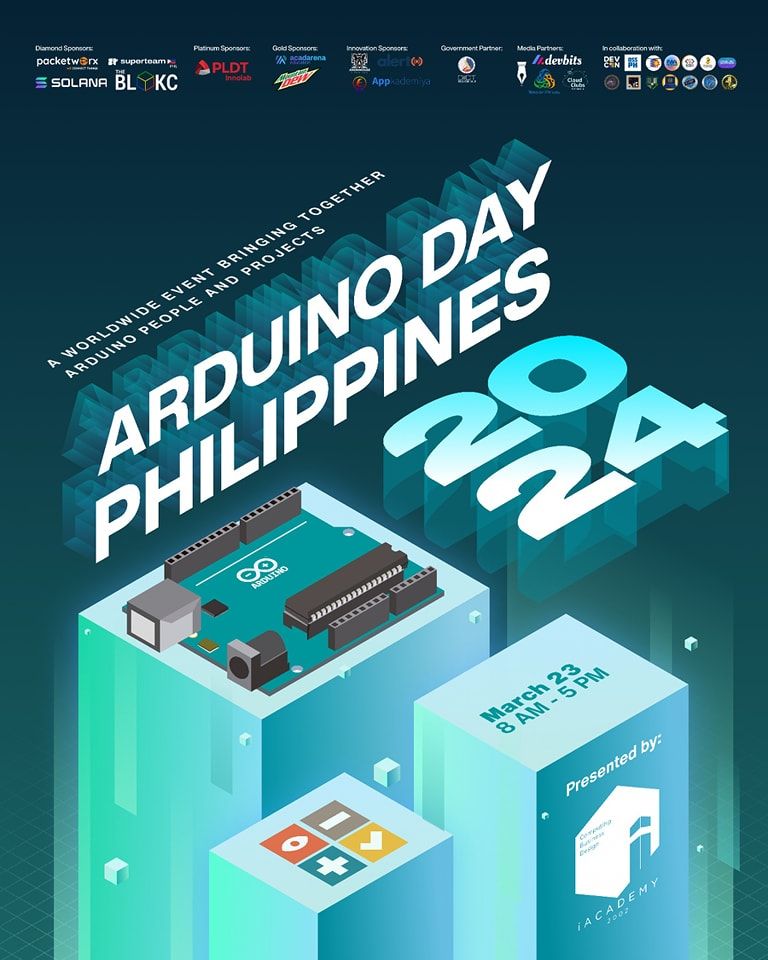 Arduino Day Philippines 2024 7434 Iacademy Nexus Yakal St Bgy San Antonio Makati 