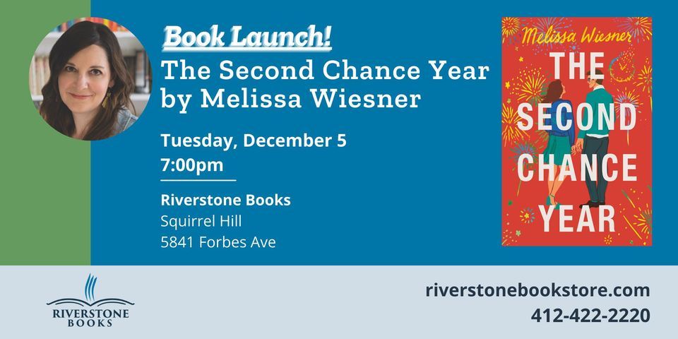 BOOK LAUNCH! The Second Chance Year by Local Author Melissa Wiesner ...