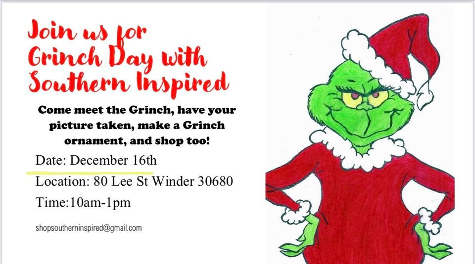 Grinch Day with Southern Inspired, Senior Citizens Center, Winder ...
