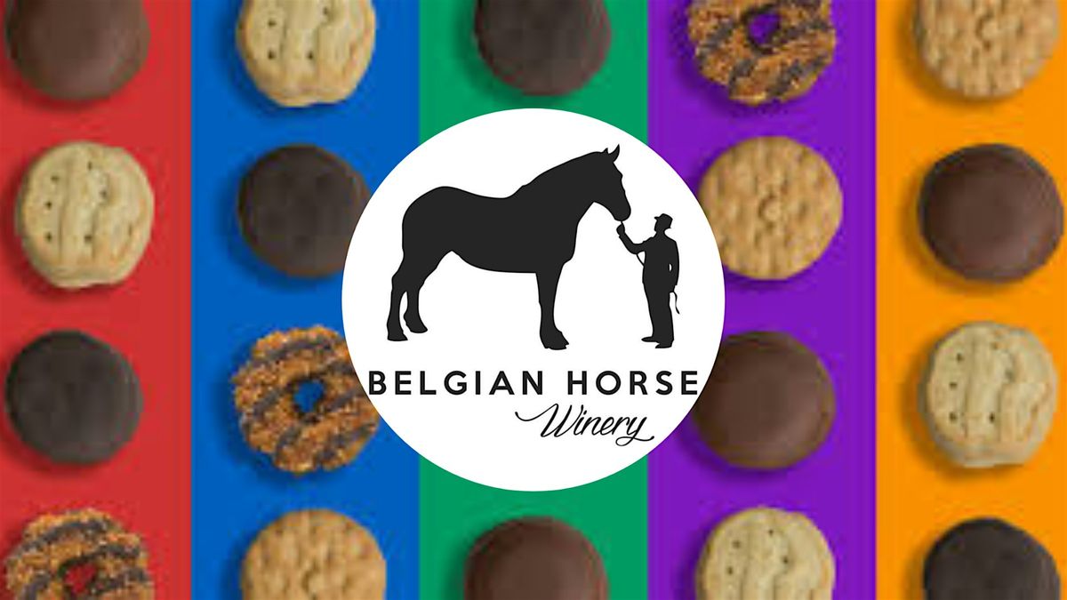 Wine Pairing with Girl Scout Cookies, Belgian Horse Winery, Middletown ...