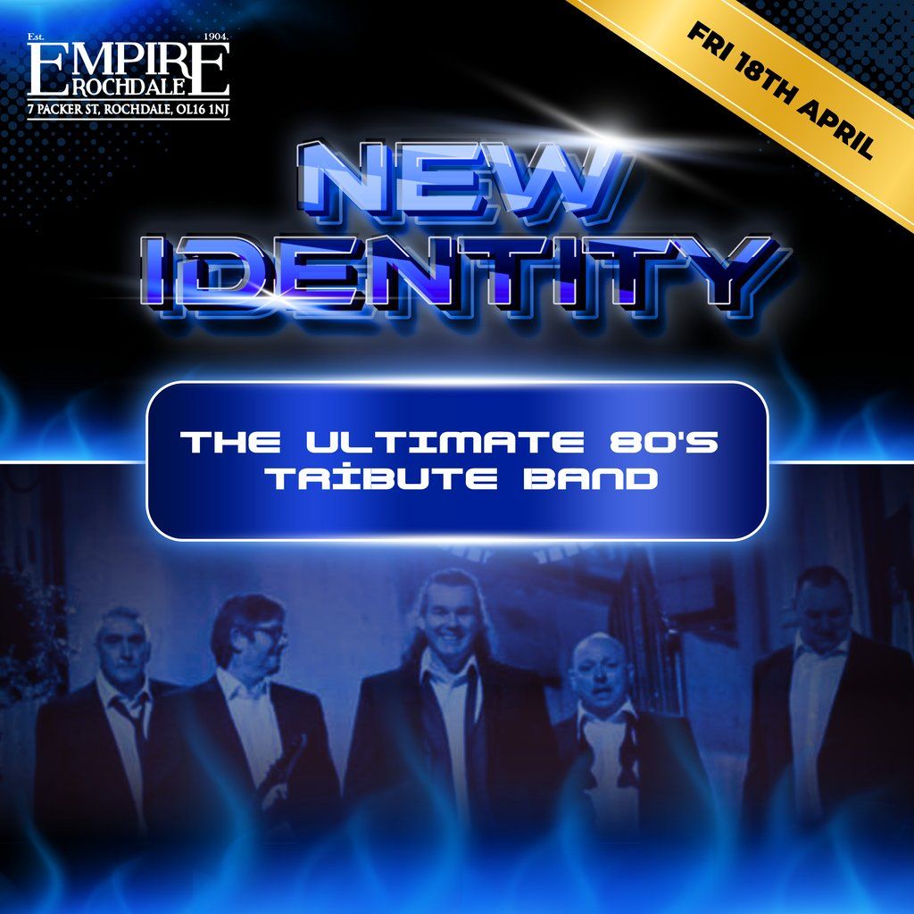 New Identity - Live at The Empire, Empire Rochdale, Greater ...