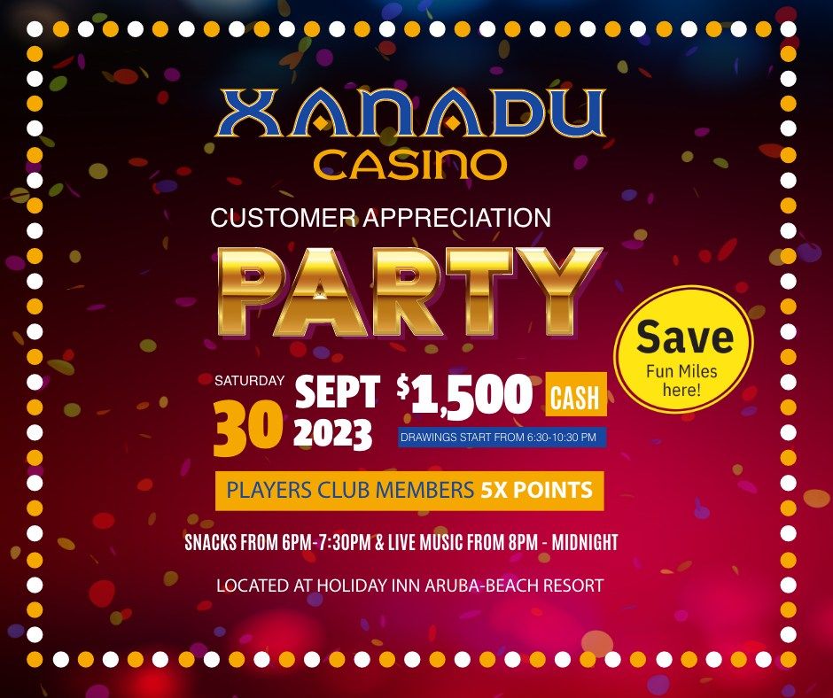 Customer Appreciation Party Flyer