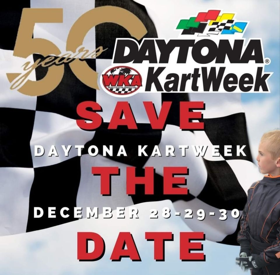 WKA 50th Anniversary Daytona Kart Week, Daytona International Speedway ...