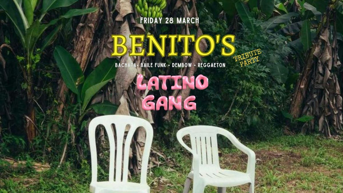 LATINO GANG | Benito -Reggaeton Party | MN1 , MN1 Manchester, 28 March ...