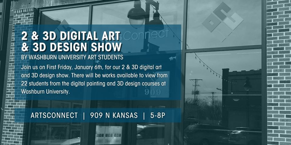January First Friday Artwalk: 2 & 3D Digital Art & 3D Design Show ...