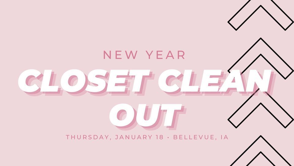 Seven + Co: New Year Closet Clean Out, 102 Market St Bellevue, IA, 18 ...