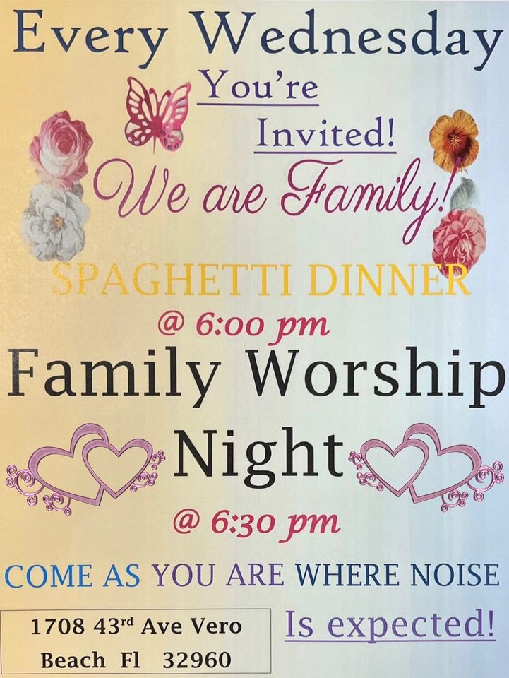 Family Worship Night, Asbury United Methodist Church, Vero Beach, Fl ...