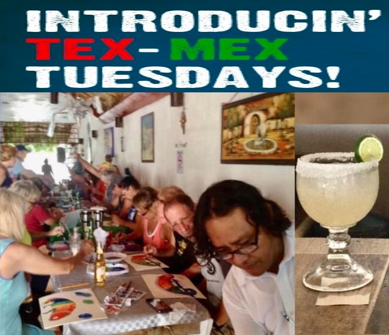 Tex-Mex Tuesday & Art With A Twist, C 17, 24 y 26, 97336 Chelem, Mexico ...