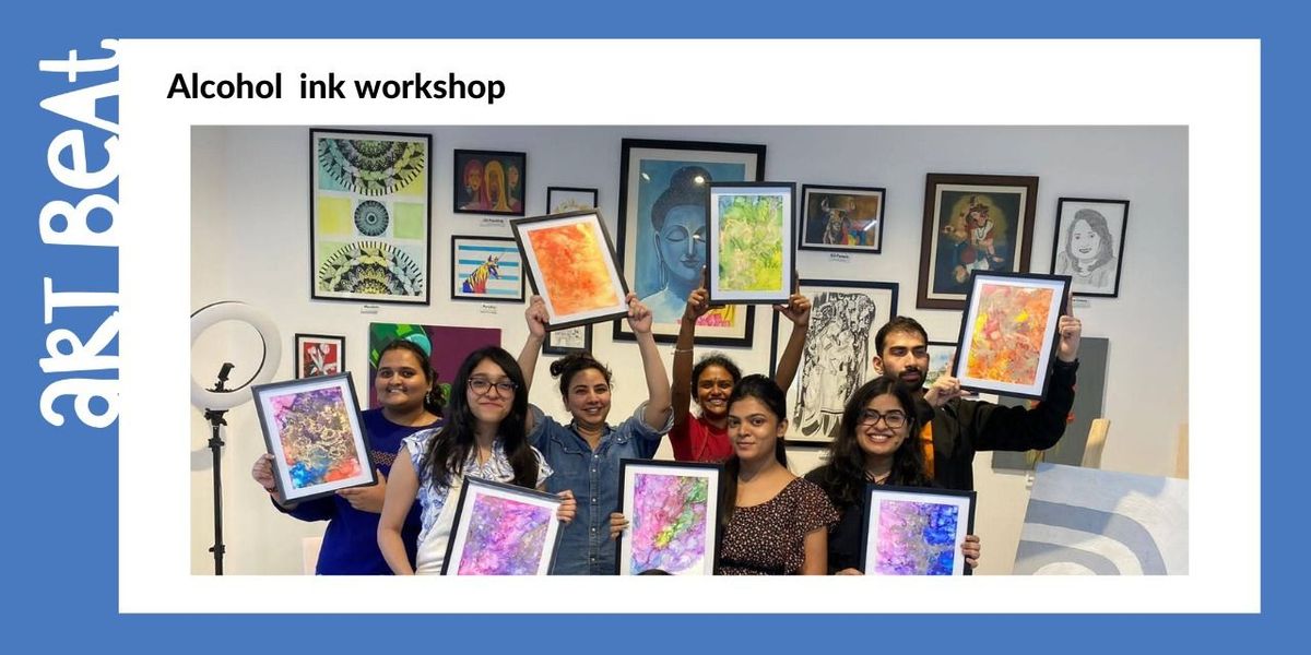 Alcohol ink workshop, Eswari Corner, 808, 2nd Floor, 19th Main Rd, 2nd ...