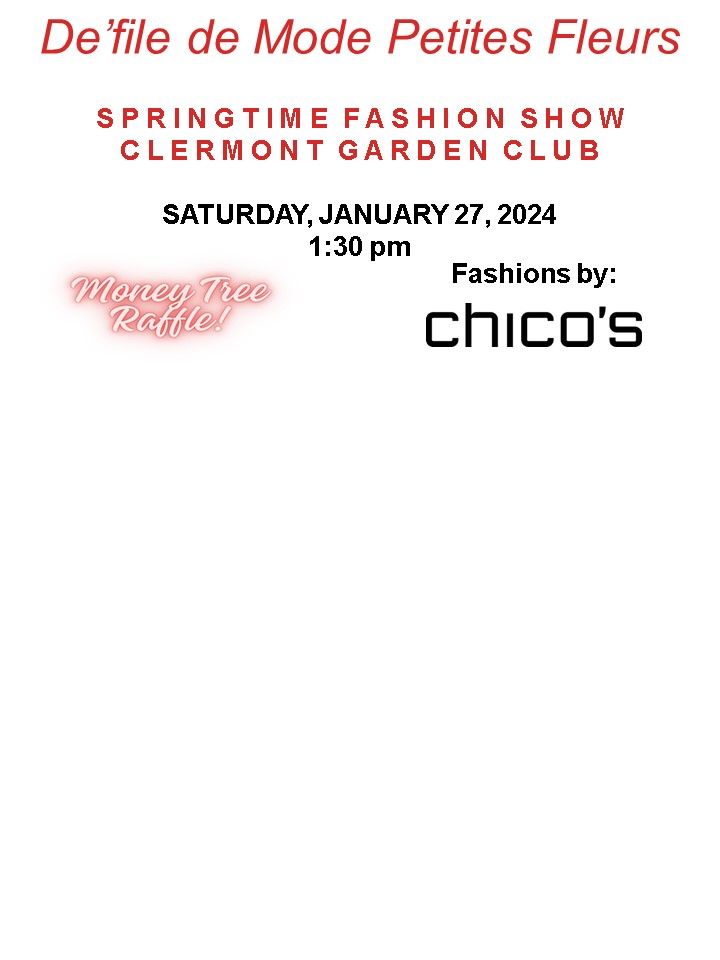 Springtime Fashion Show, Clermont Garden Club in Clermont, Florida, 27 ...