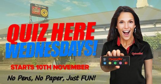 QuizzaMe Launch at OG Hotel (SA), OG Hotel, Adelaide, November 10 2021 ...