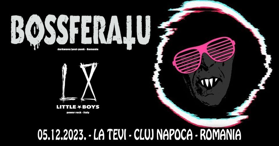 Little Boys (Italy) // Bossferatu live in Cluj Napoca, La Tevi Pub ...