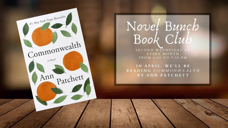 Novel Bunch Book Club - April 2024, 700 1st St, Hudson, WI, United ...