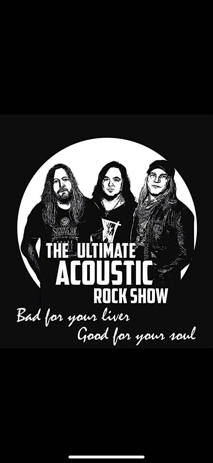 The Ultimate Acoustic Rock Show: Pete Evick Chad Stewart & Dean Cramer, Rams Head On Stage ...