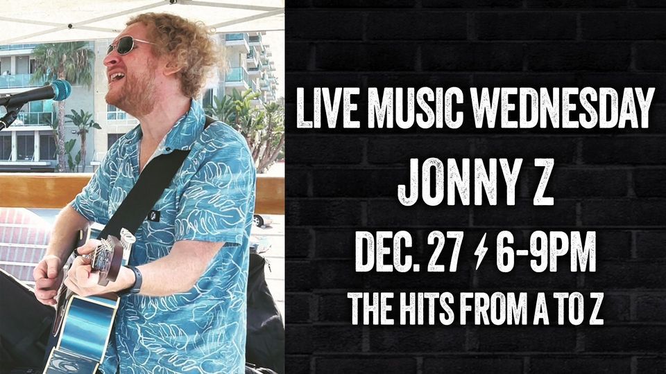 Live Music - Jonny Z, Rock & Brews Corona, December 27 2023 | AllEvents.in