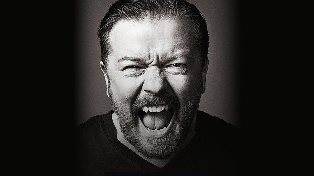 Ricky Gervais - Work In Progress, Hawth Theatre, Crawley, 15 July to 16 ...