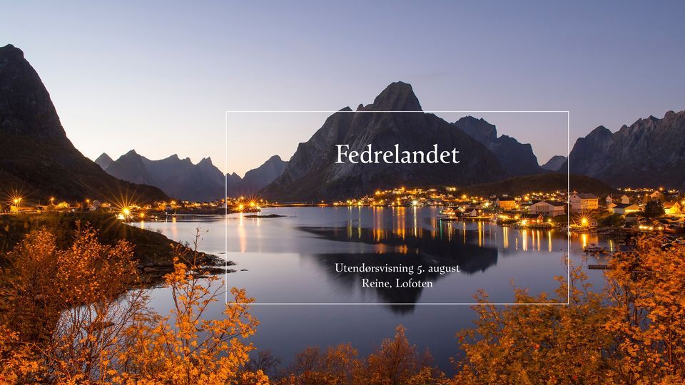 Den STORE Kinodagen // FEDRELANDET, Stokmarknes Kino, November 4 2023 | AllEvents.in