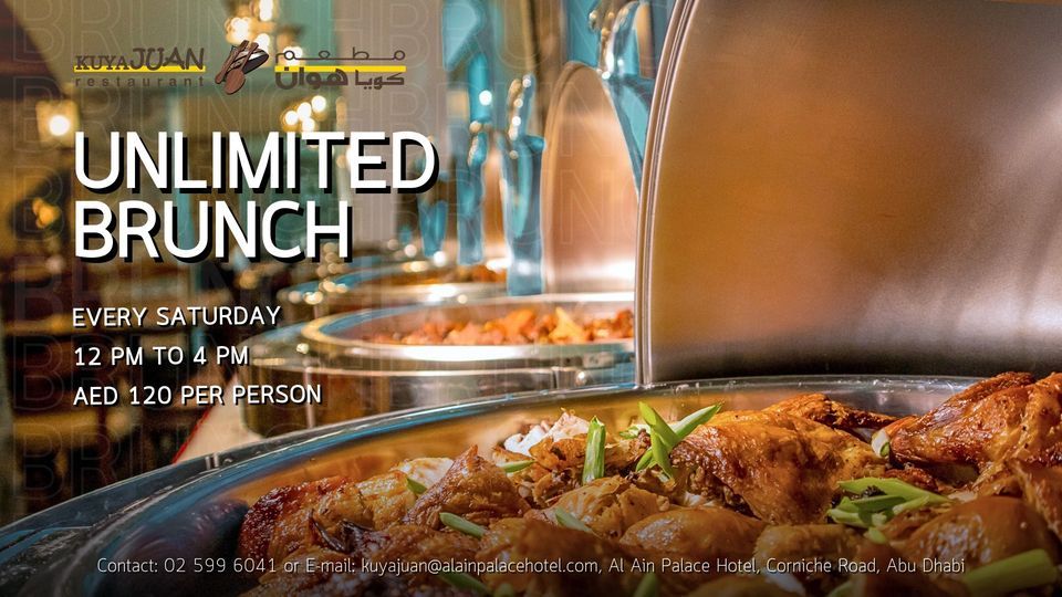 UNLIMITED BRUNCH BUFFET, Kuya Juan, Al Ain, 9 December 2023 | AllEvents.in