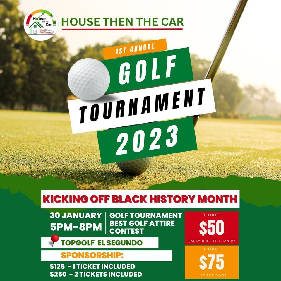 Golf Tournament: Kicking Off Black History Month, El Segundo Golf ...