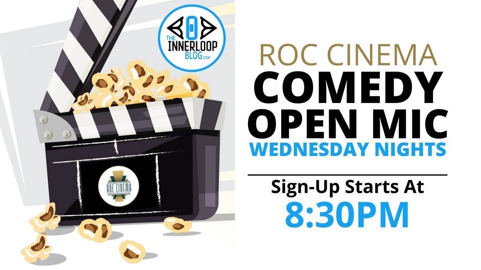 ROC Cinema Open Mic, 957 S Clinton Ave, Rochester, NY 14620-2022 ...