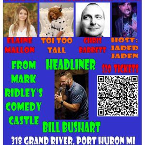 Wrigley Hall Comedy Night Port Huron with Bill Bushart and friends ...