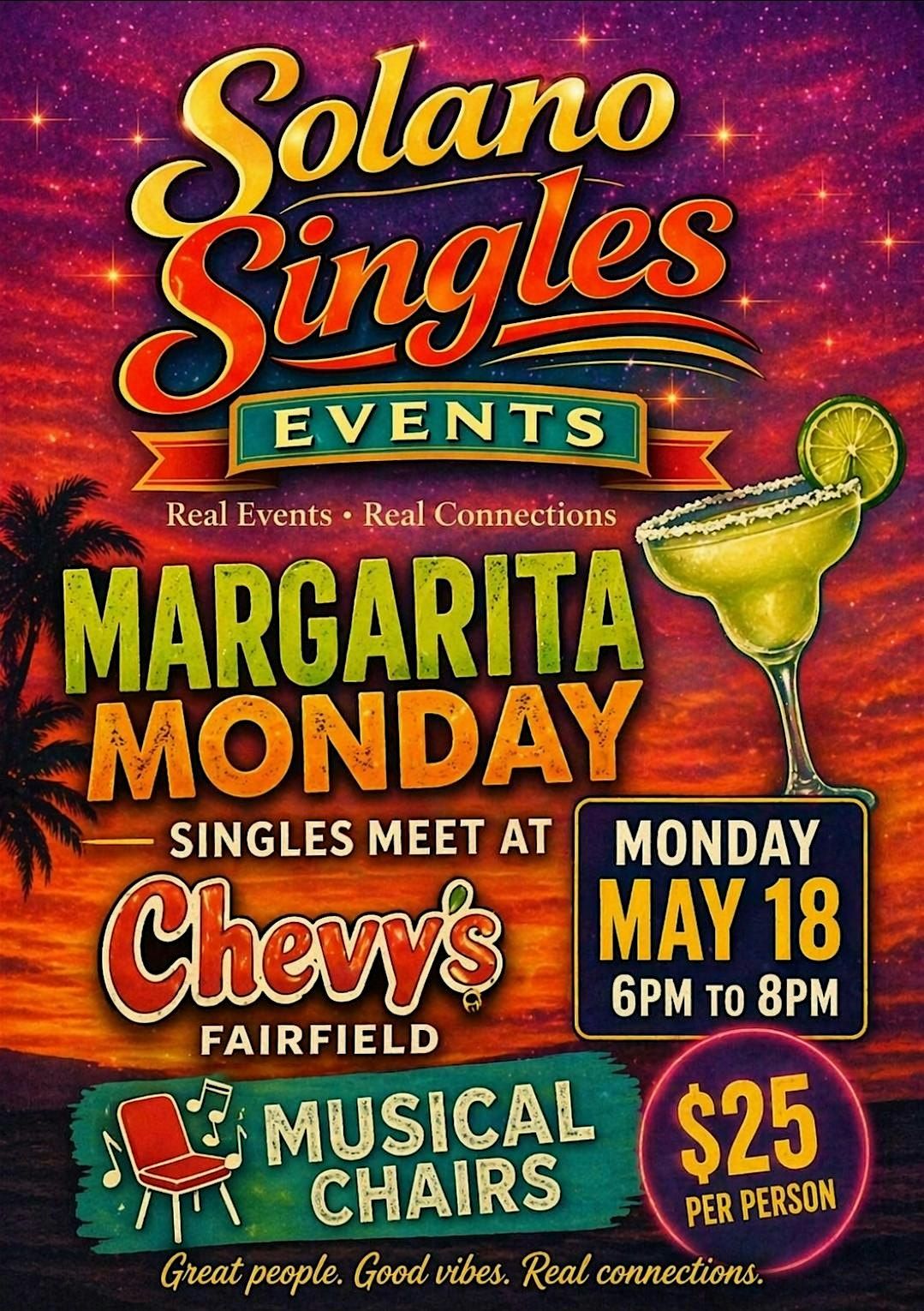 Margarita Monday, Chevys, Fairfield, 18 May 2026 | AllEvents
