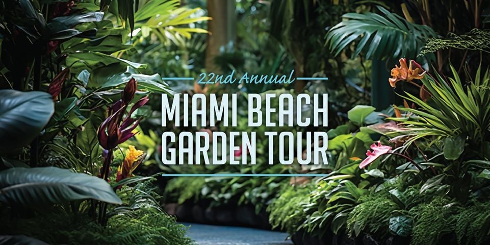 Miami Beach Garden Tour, 2000 Convention Center Dr, Miami Beach, FL ...