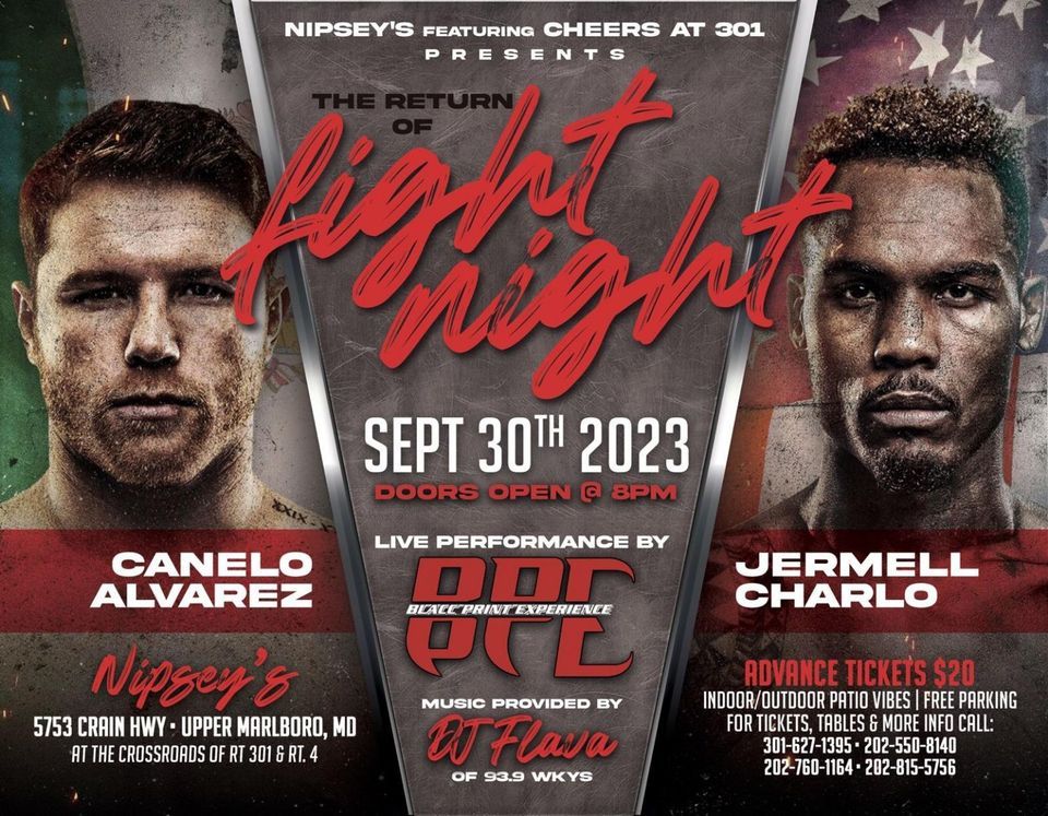 FIGHT NIGHT! “WORLD CHAMPIONSHIP BOXING” CANELLO ALVEREZ VS JERMELL ...