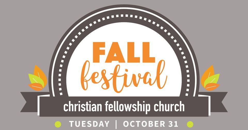 Fall Festival, Christian Fellowship Church, Prairie Home, 31 October ...