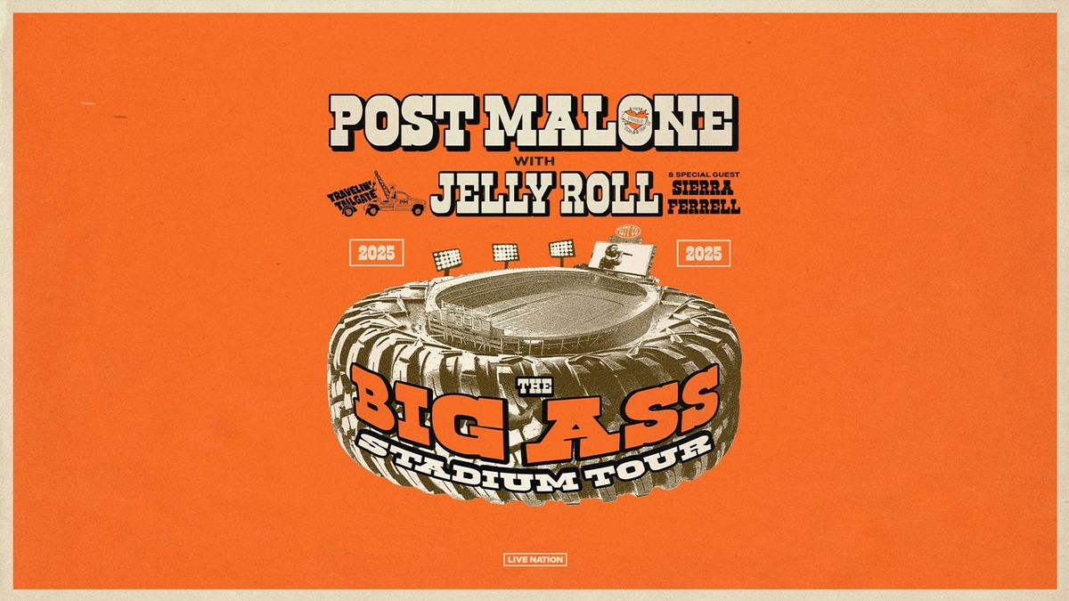 Post Malone with Jelly Roll and Sierra Ferrell, Busch Stadium, St ...