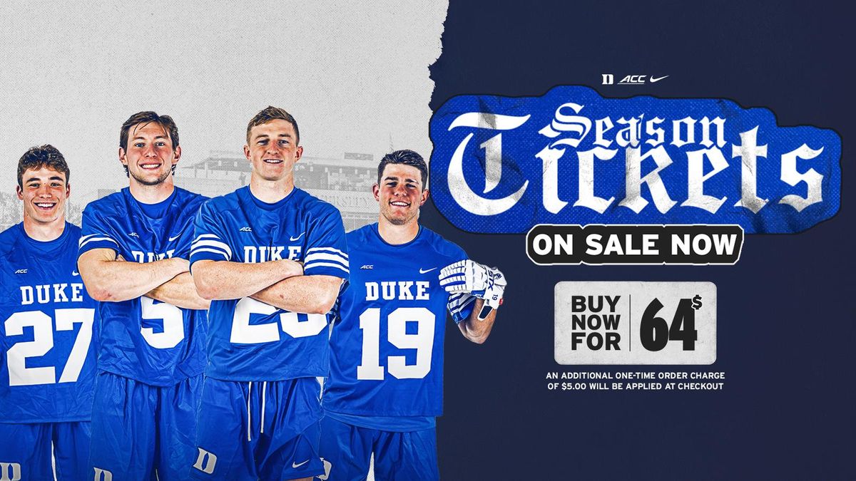 Parking Notre Dame Fighting Irish at Duke Blue Devils Mens Lacrosse ...