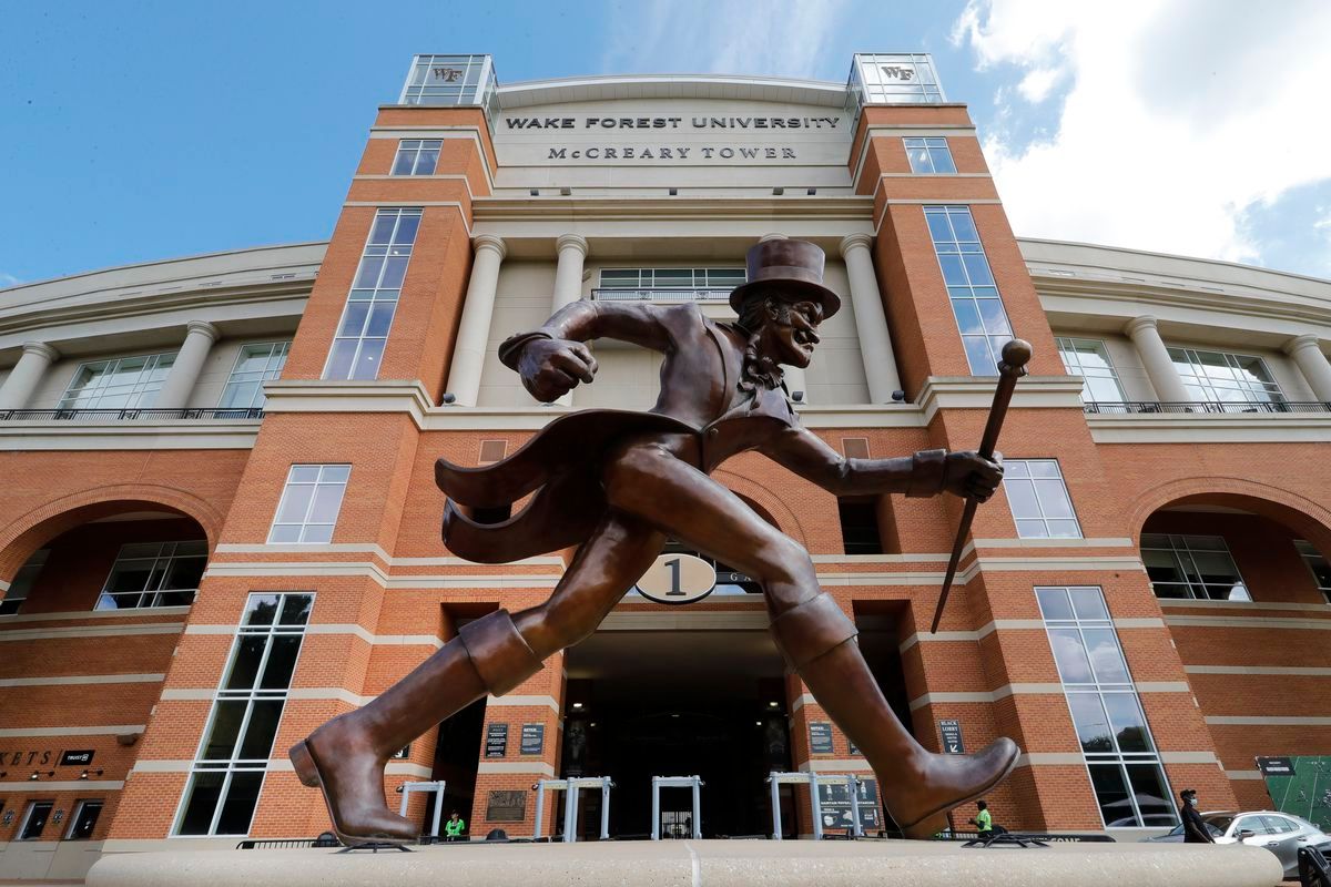 Duke Blue Devils at Wake Forest Demon Deacons Football, Allegacy ...