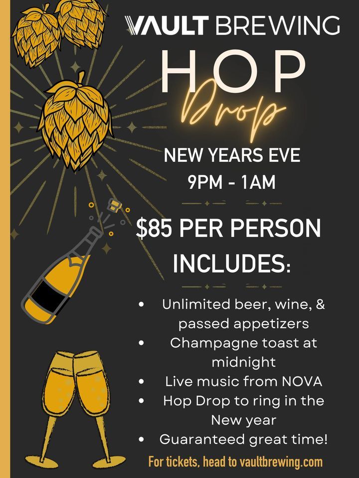 Hop Drop 2023! at Vault Brewing, Vault Brewing Co., Yardley, 31 ...