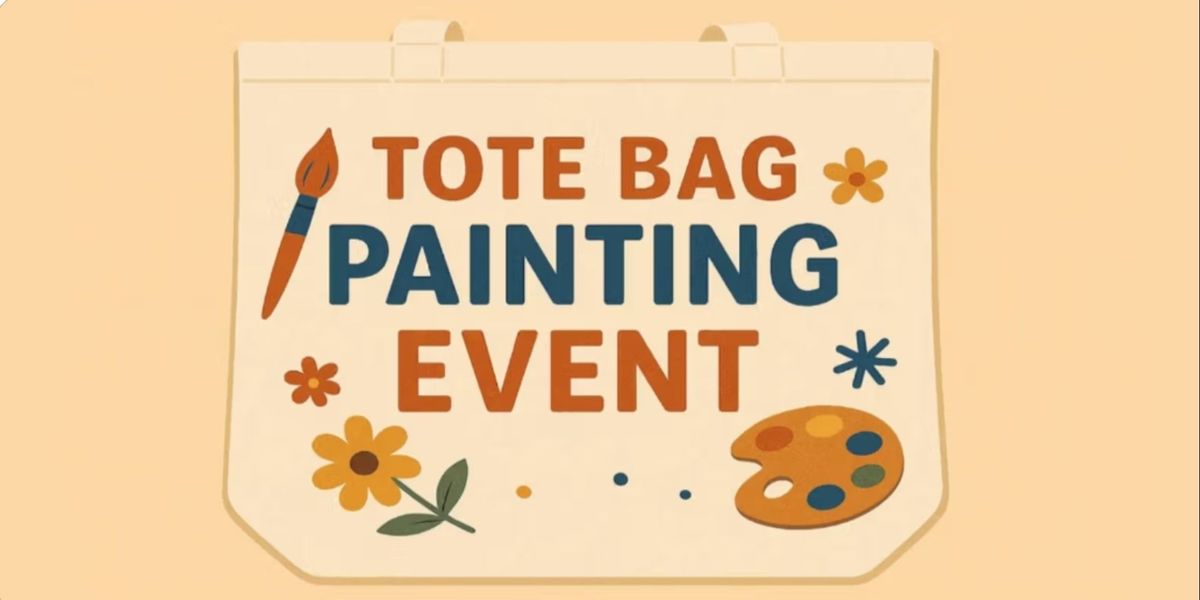 Tote bag Painting in Bangalore – May 29, 2026 | AllEvents