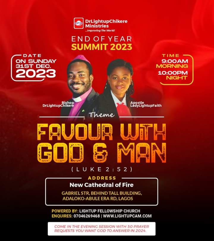 End Of Year Summit 2023 Adaloko Town Lagos 31 December 2023
