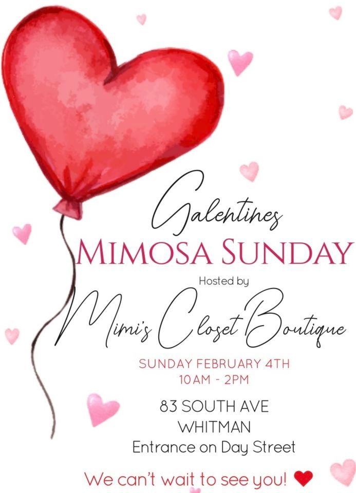 Galentines Mimosa Sunday, Whitman, Mass, February 4 2024 | AllEvents.in