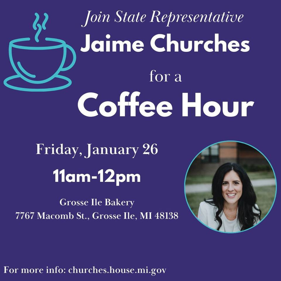 Grosse Ile Coffee Hour, Grosse Ile Bakery, January 26 2024 | AllEvents.in